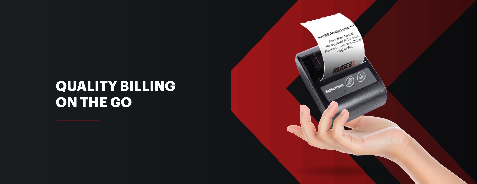 Rugtek - POS Machine Manufacturer - Receipt Printers, Bar code scanner